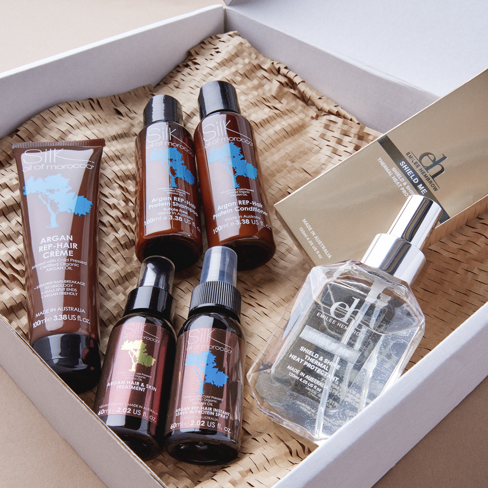 Haircare Faves Gift Hamper – Silk Oil of Morocco