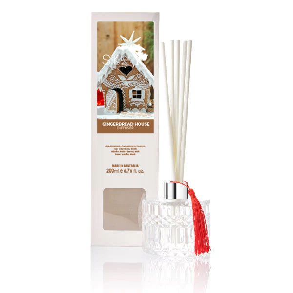 Gingerbread House Diffuser – Silk Oil of Morocco