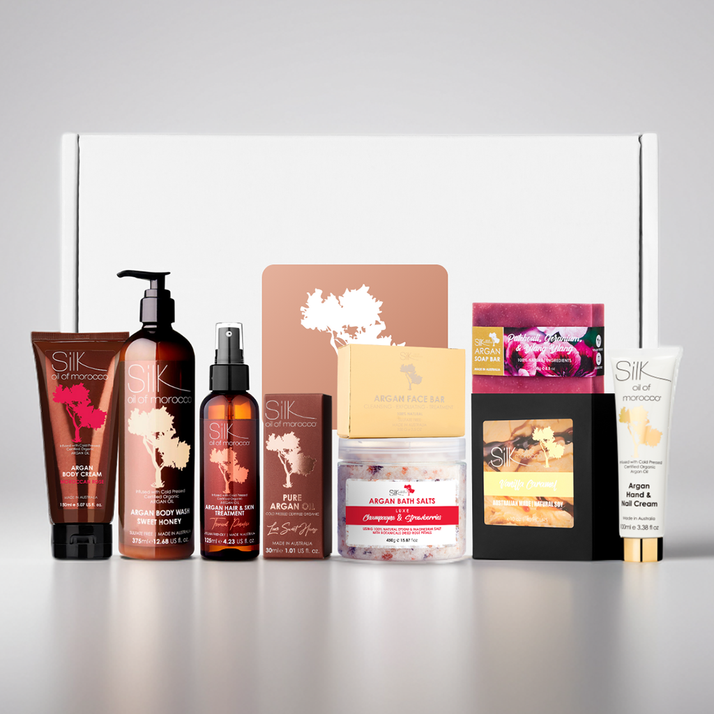 Most Wanted Bath & Body Box – Silk Oil of Morocco