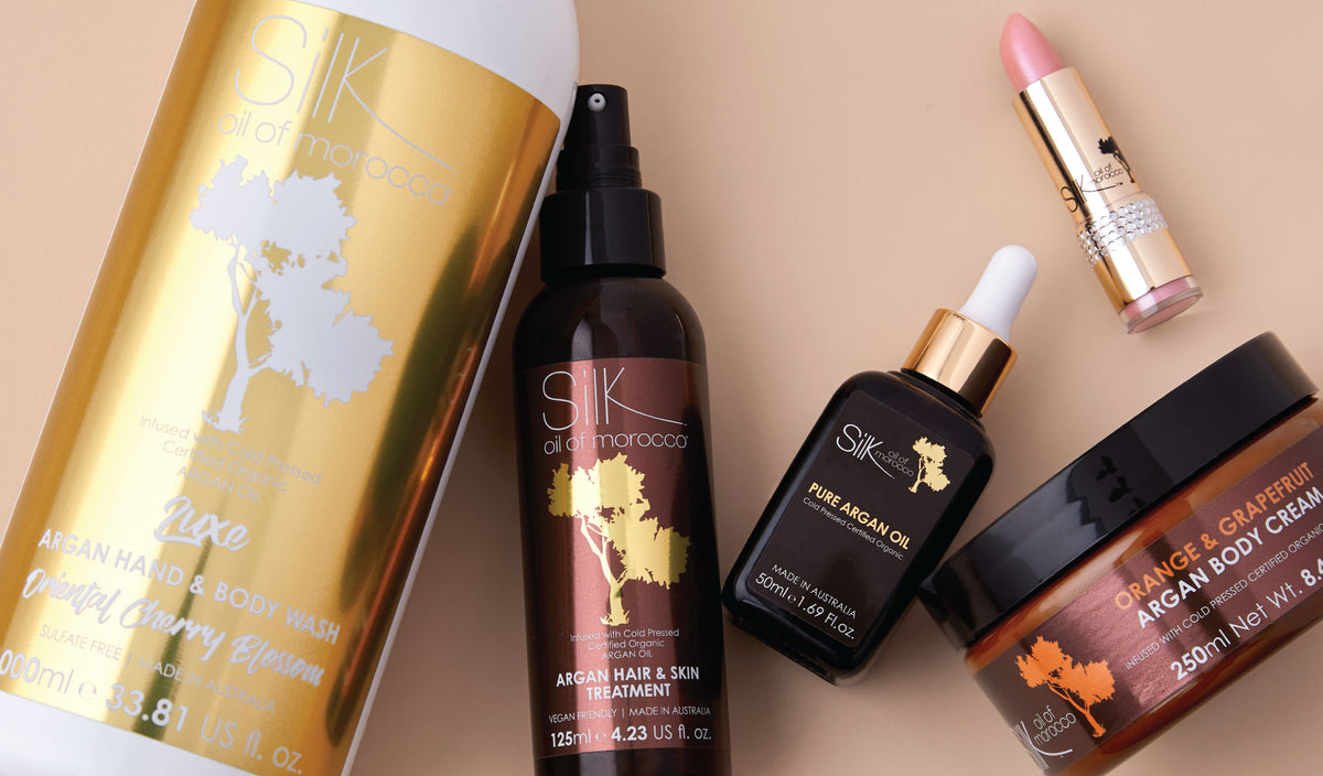 Silk Oil of Morocco - Argan Leave in Conditioning Treatment 250ml Duo